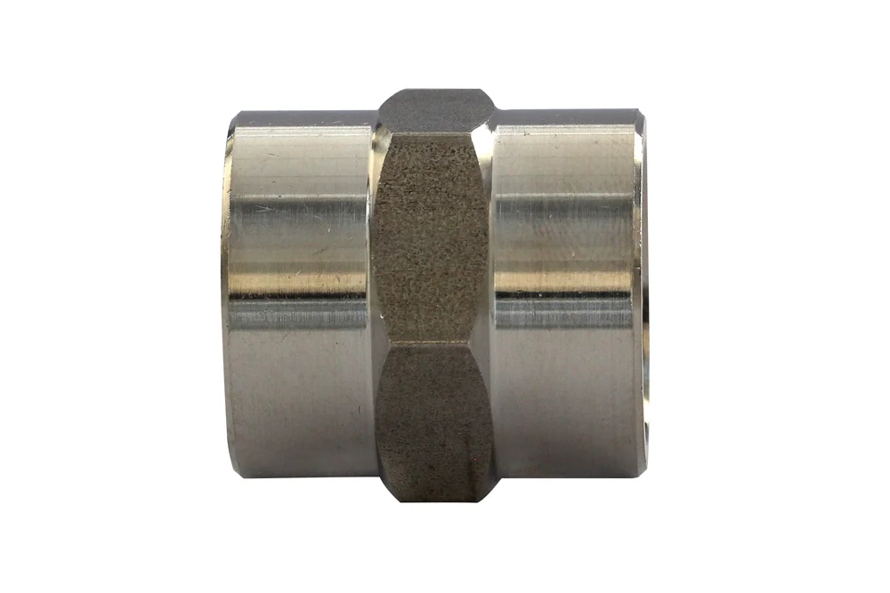 Stainless Steel BSP Female Threaded Coupler Type 62300 - EDiS