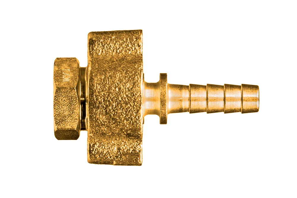 Brass GF BOSS Steam Hose End with GW NPT - EDiS