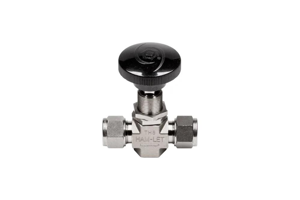 Stainless Steel LET-LOK® Needle Valve H-300 with Metric Connection - EDiS