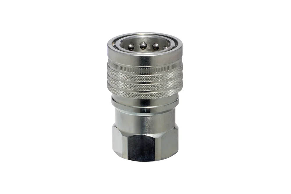 TEMA Quick Connector Socket (1/4"–1") with BSP Female Thread & Valve ...